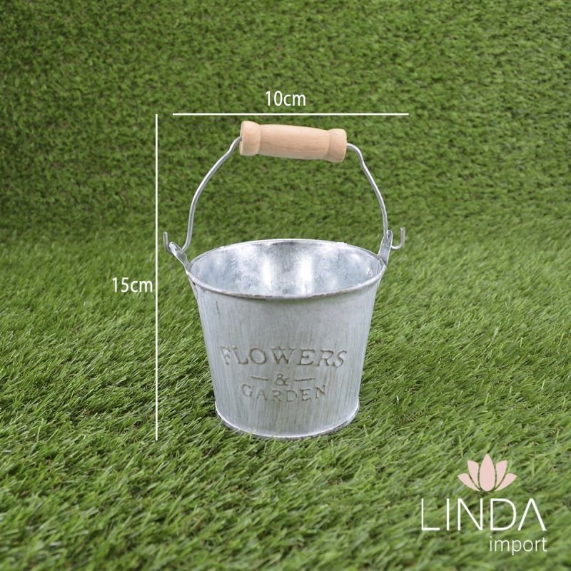 LINDA IMPORT - Vaso de Lata 10X15CM QC07